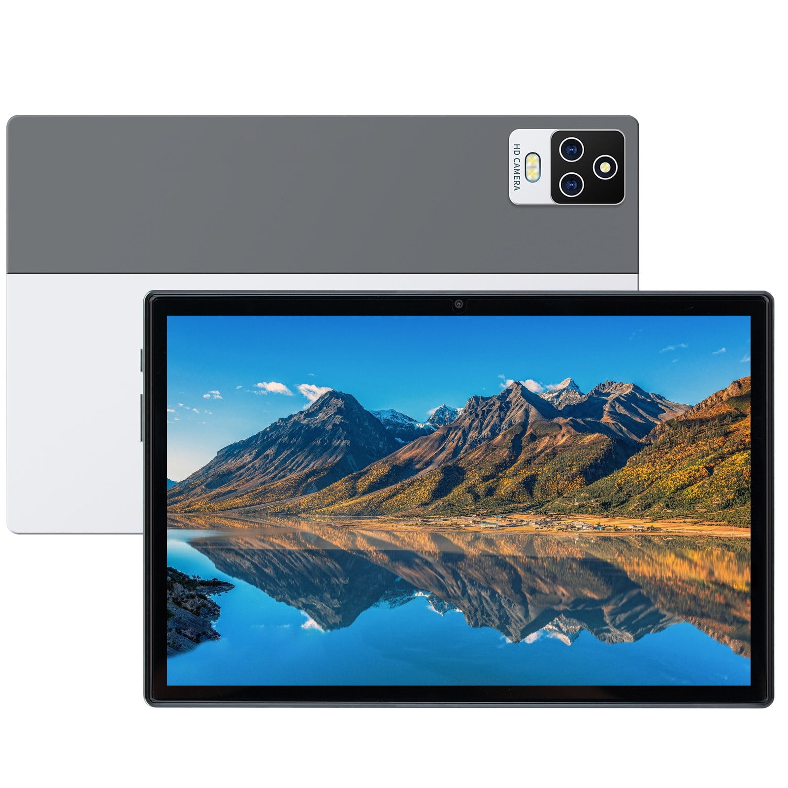 sruoe Android Tablets 10 Inch Android Quad-Core 4+32g Front and Rear Dual-Camera Dual-Sim ...