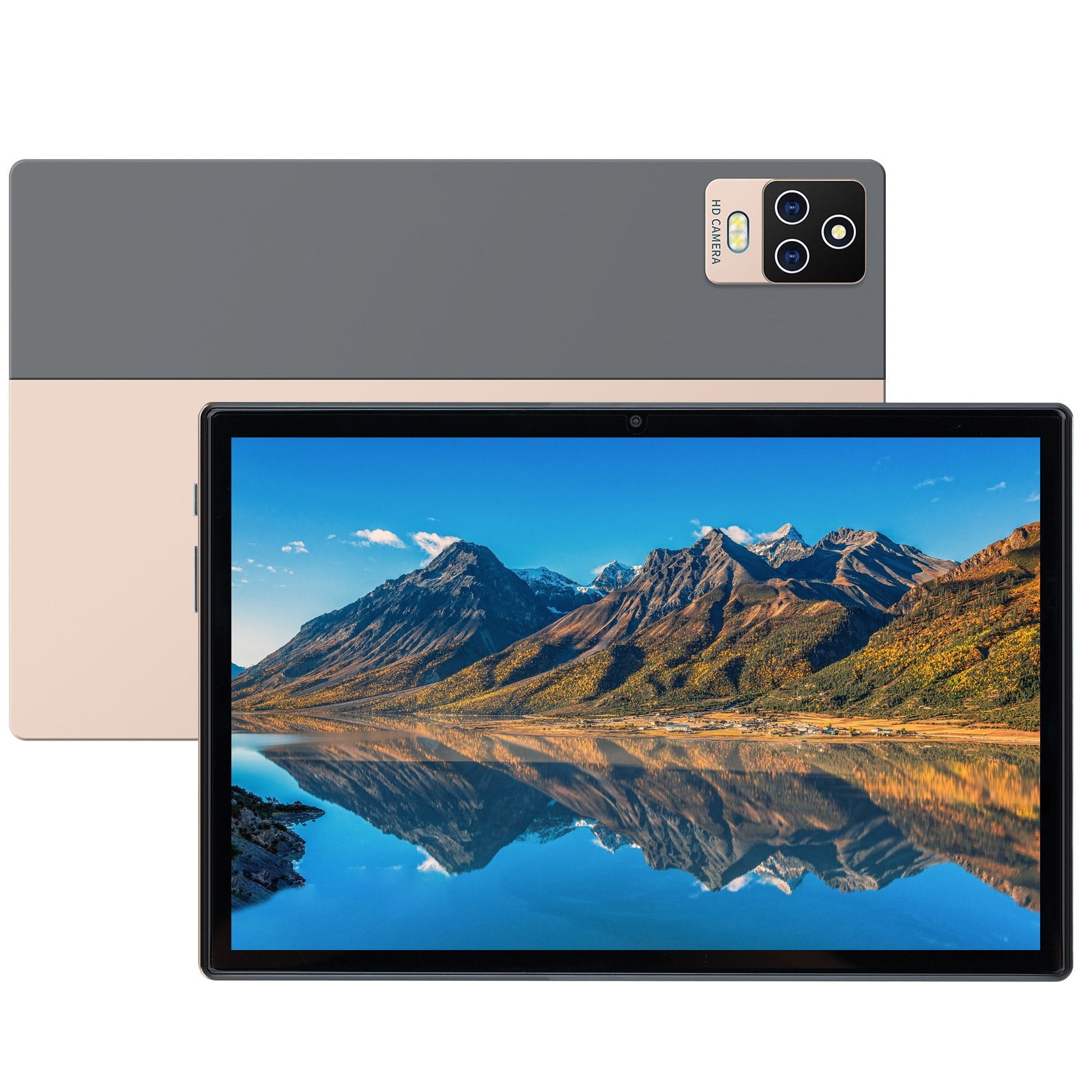 sruoe Android Tablets 10 Inch Tablet Android Quad-Core 4+32g Front and ...