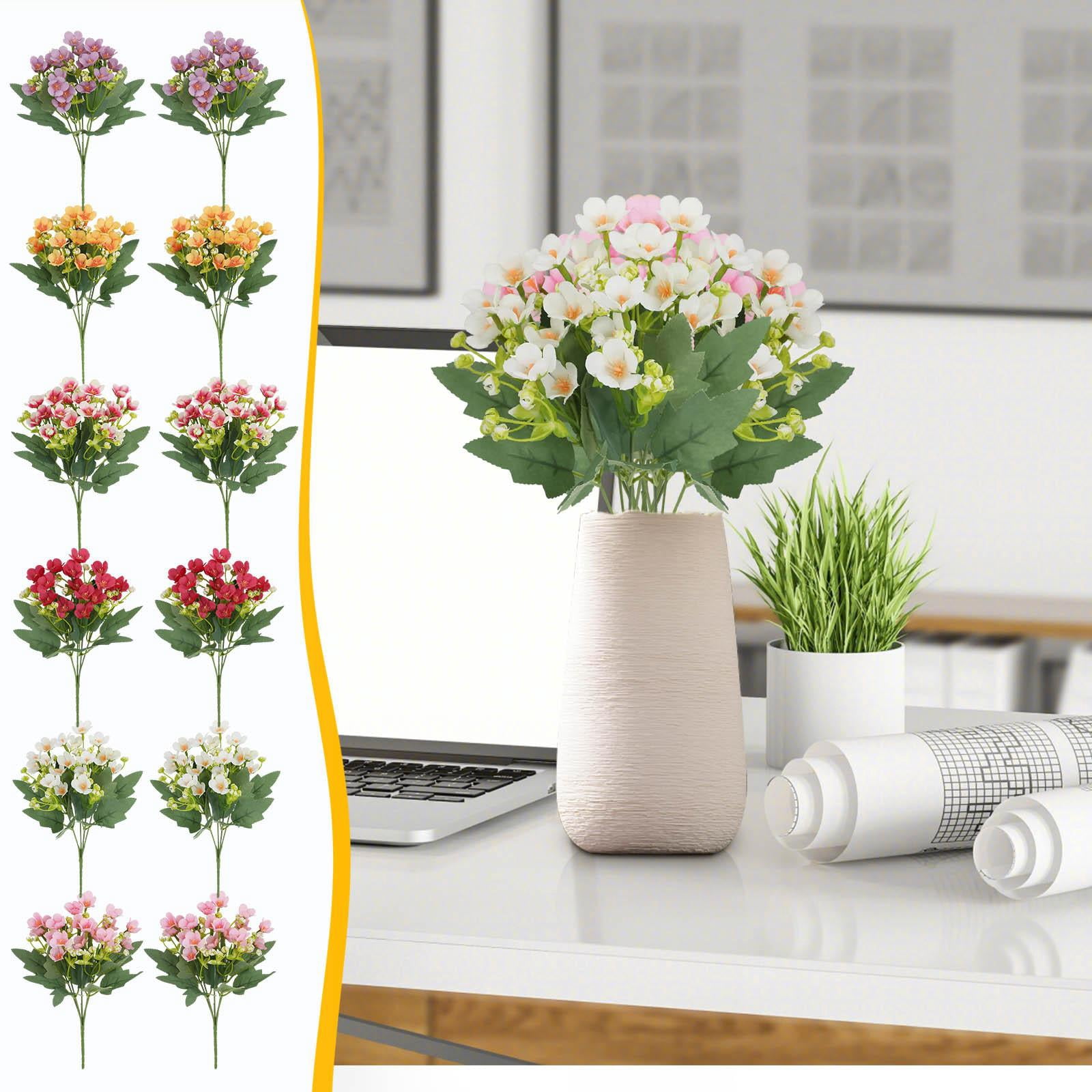 sruoe Artificial Flowers, Bouquet Artificial Flowers, Fake Flowers ...