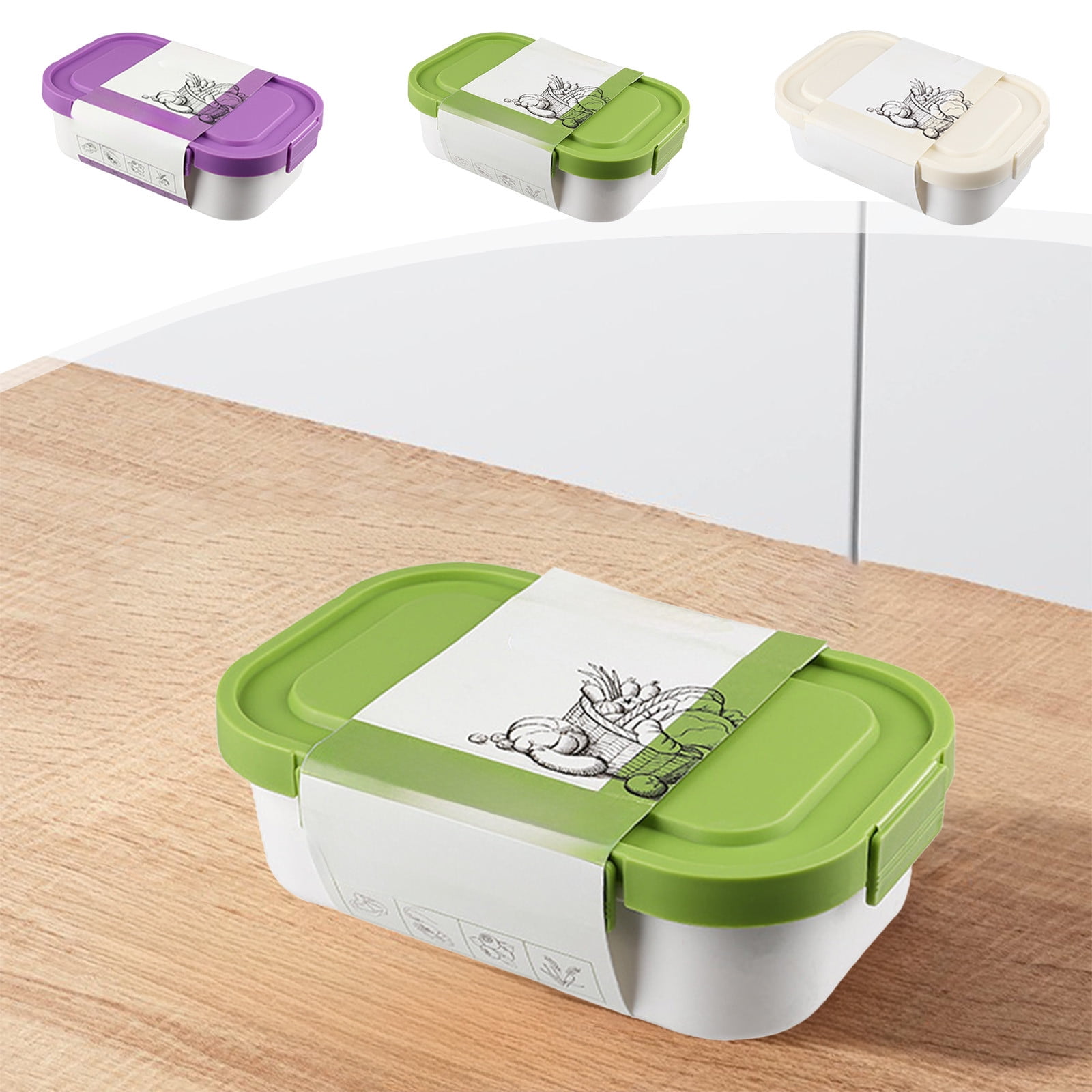 sruoe Bento Box, Lunch Boxes for Adults, bento box lunch, Portable ...