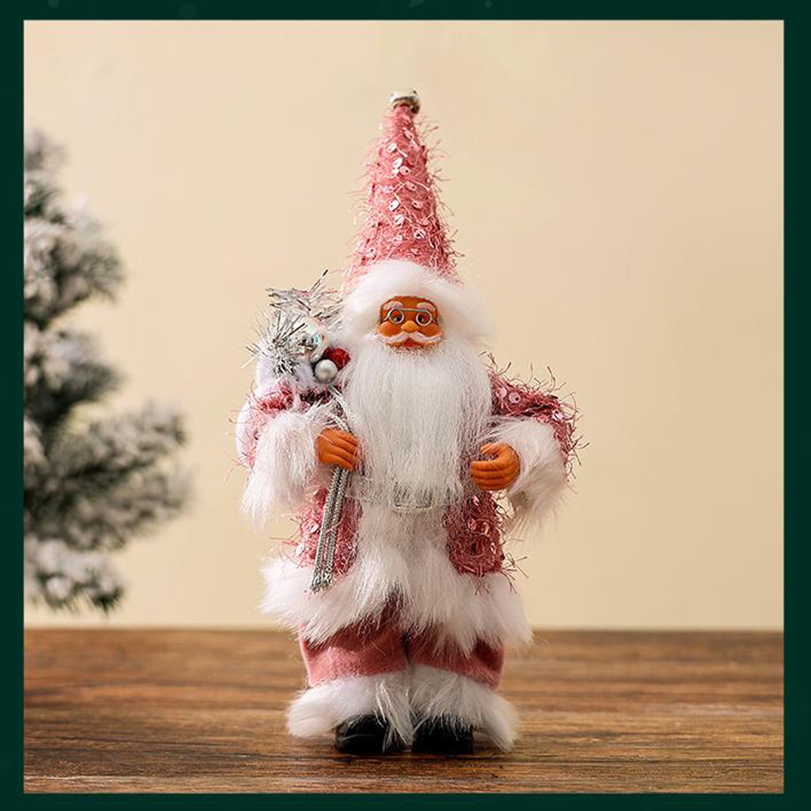 sruoe Decorations Christmas Tabletop Indoor Christmas Decorations Santa ...