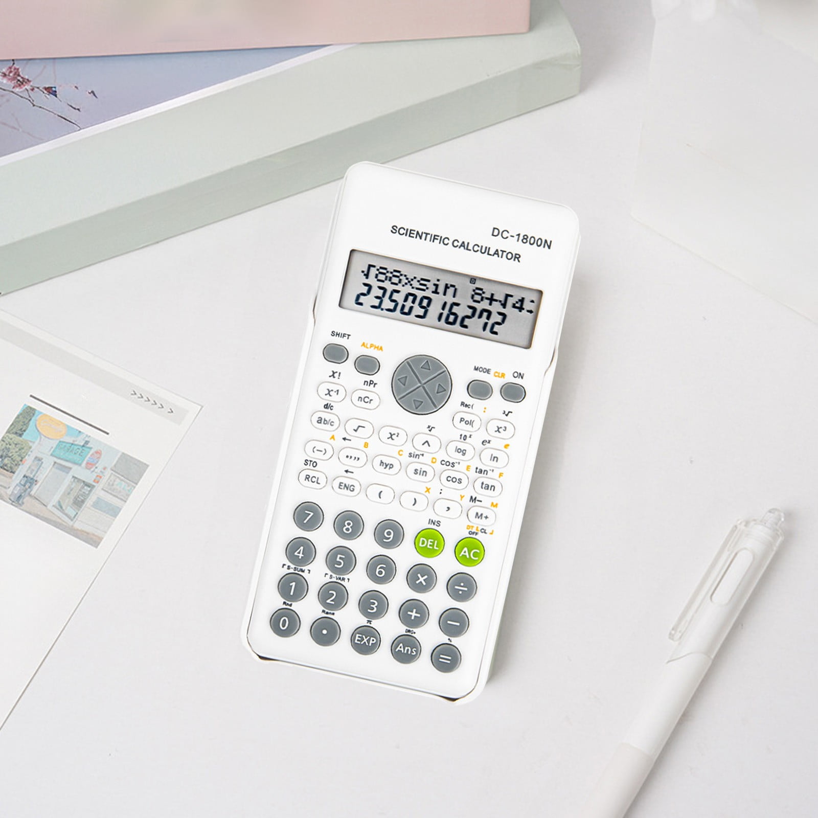 sruoe Desktop Calculator, 12 Digit, Scientific Calculators, Mechanical ...