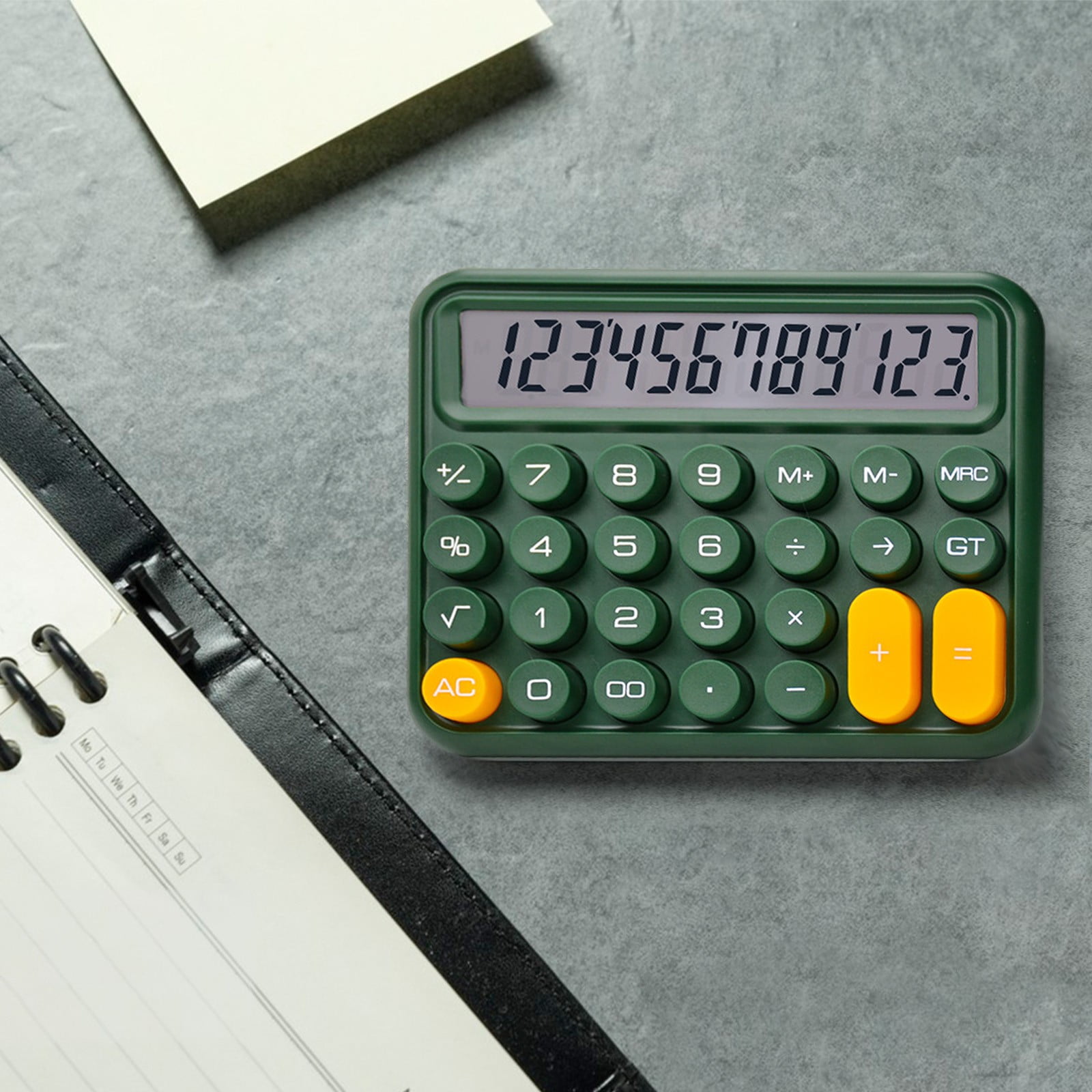 sruoe Desktop Calculator, 12 Digit, Scientific Calculators, Mechanical ...