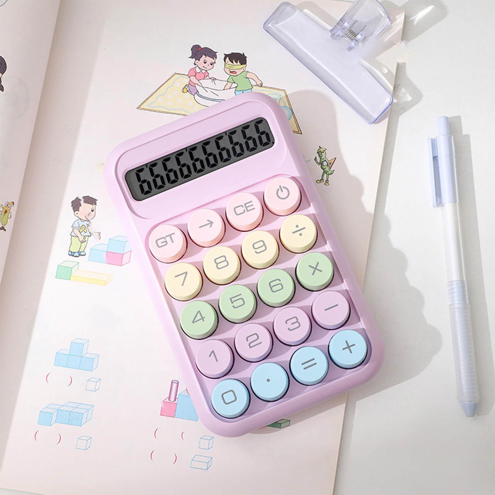sruoe Desktop Calculator, 8 Digit, Scientific Calculators, Mechanical ...