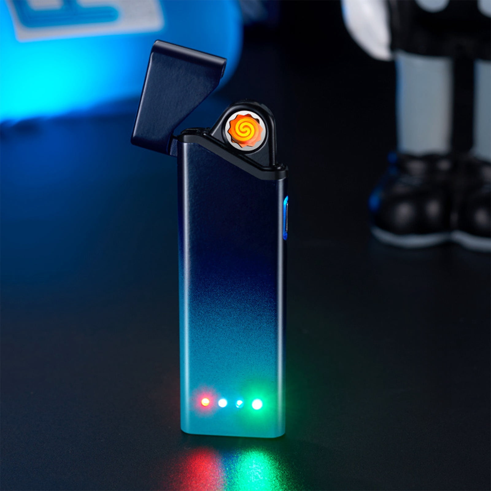 sruoe Electric Lighters Rechargeable Pocket Lighters Wind Resistant ...