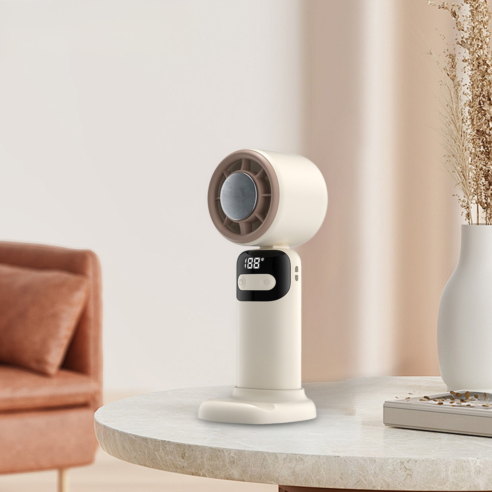 sruoe Fan Mini Desktop Fan, Tabletop Fans Low Noise, Portable Fan ...