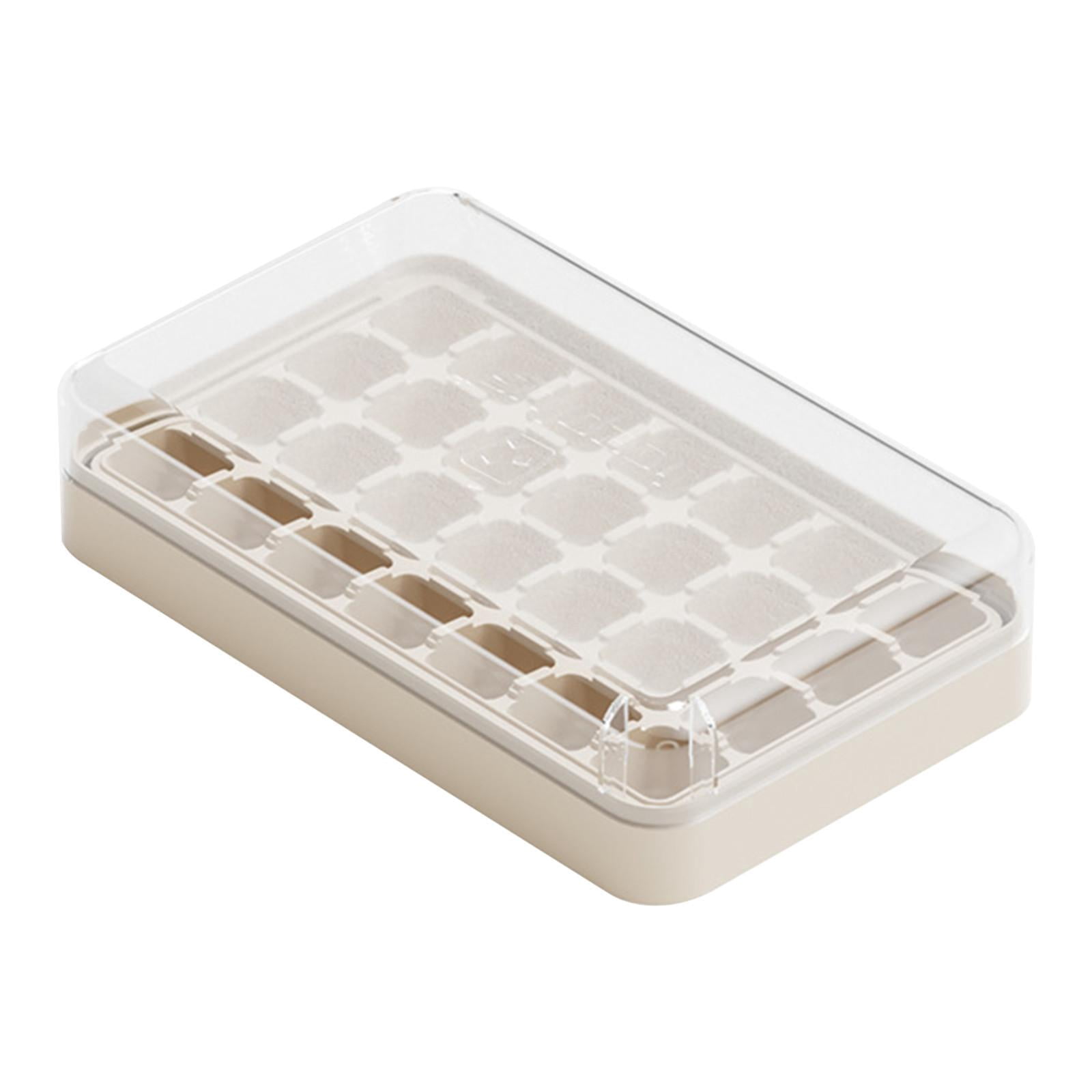 sruoe Ice Cube Trays, Ice Cube Trays Silicone Small Cubes, Portable Ice ...