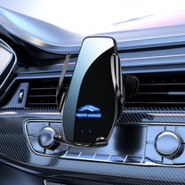 Wireless Car Charger, 15W Qi Fast Charging, Auto Clamping Car Phone ...
