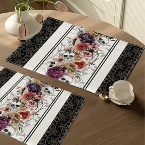 Place Mats Halloween Kitchen Table Linens