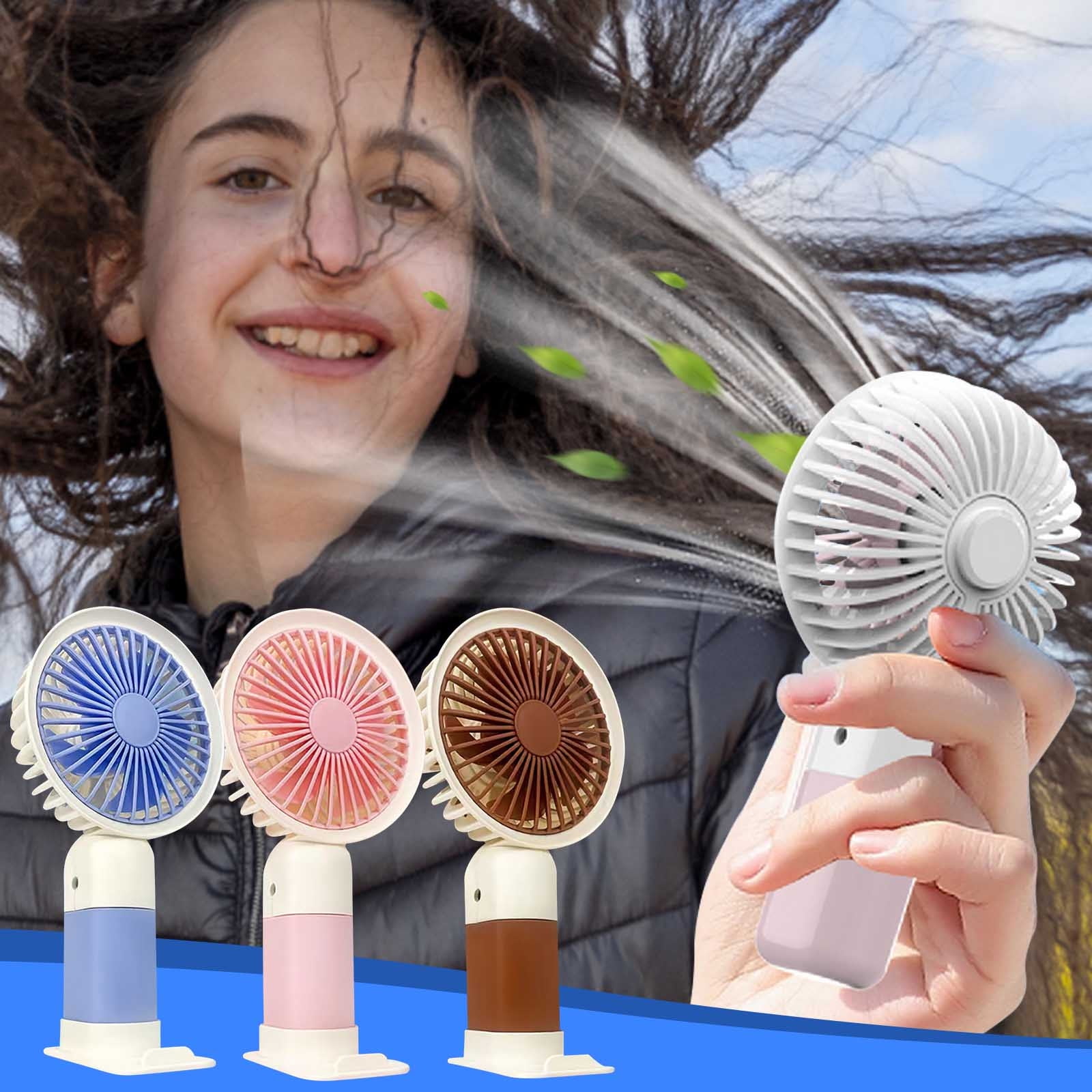 sruoe Portable Handheld Fan, Mini Fan, Mini Handheld Fans in Bulk, Desk ...