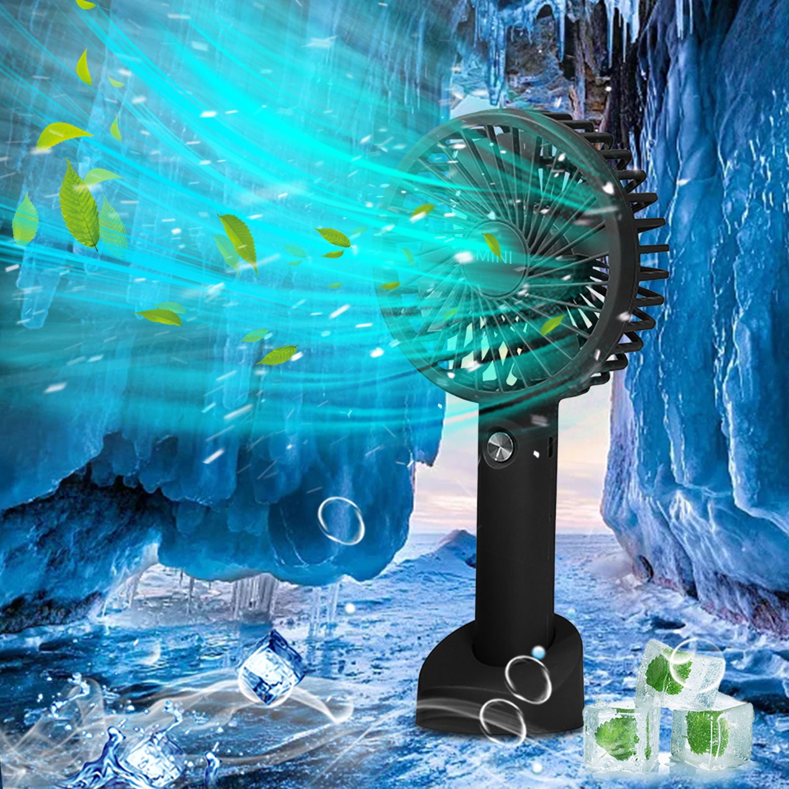 sruoe Portable Handheld Fan, Mini Fan, Mini Handheld Fans in Bulk, Desk ...