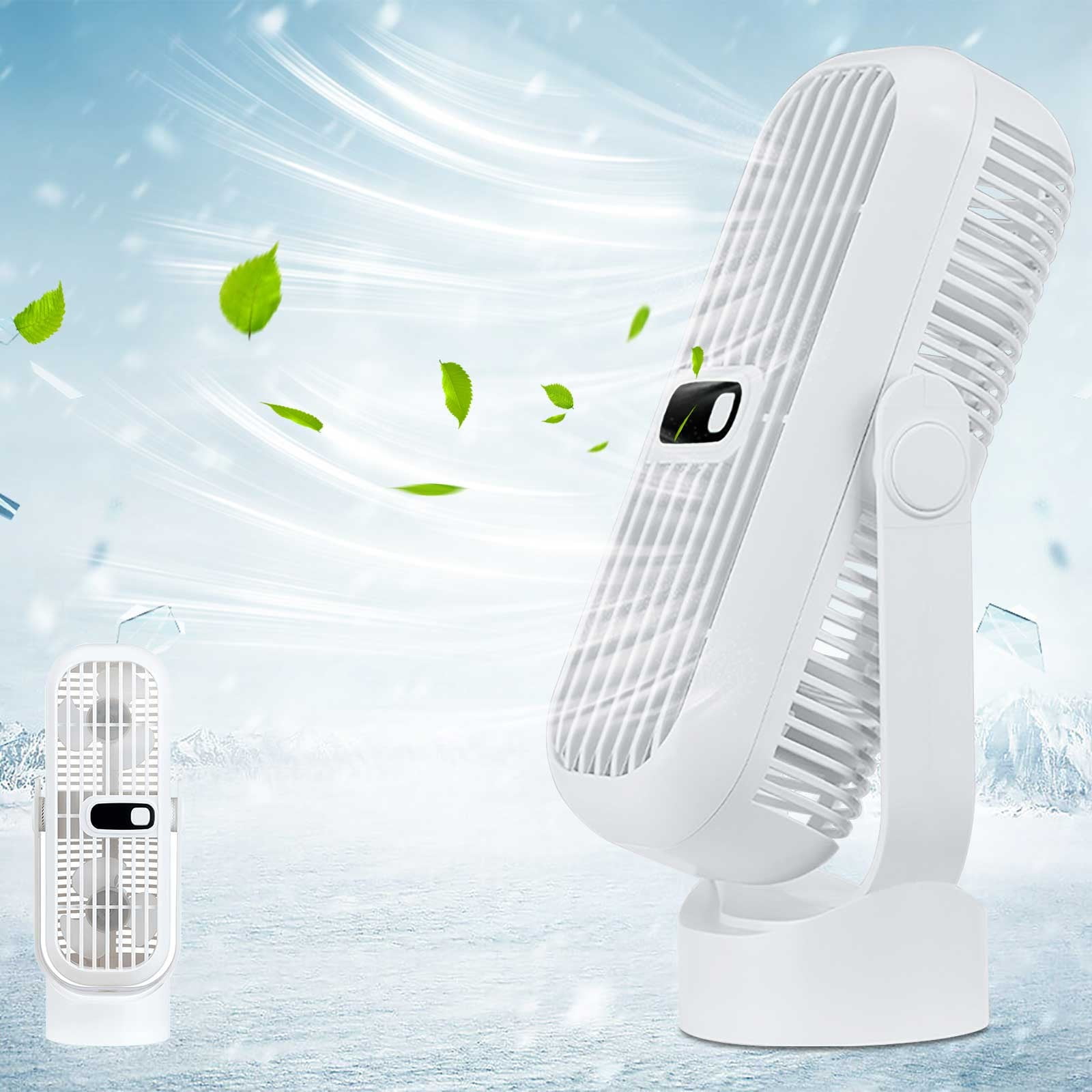 sruoe Portable Tower Fan, Tabletop Tower Fan, Wind Tower Electric Fans ...