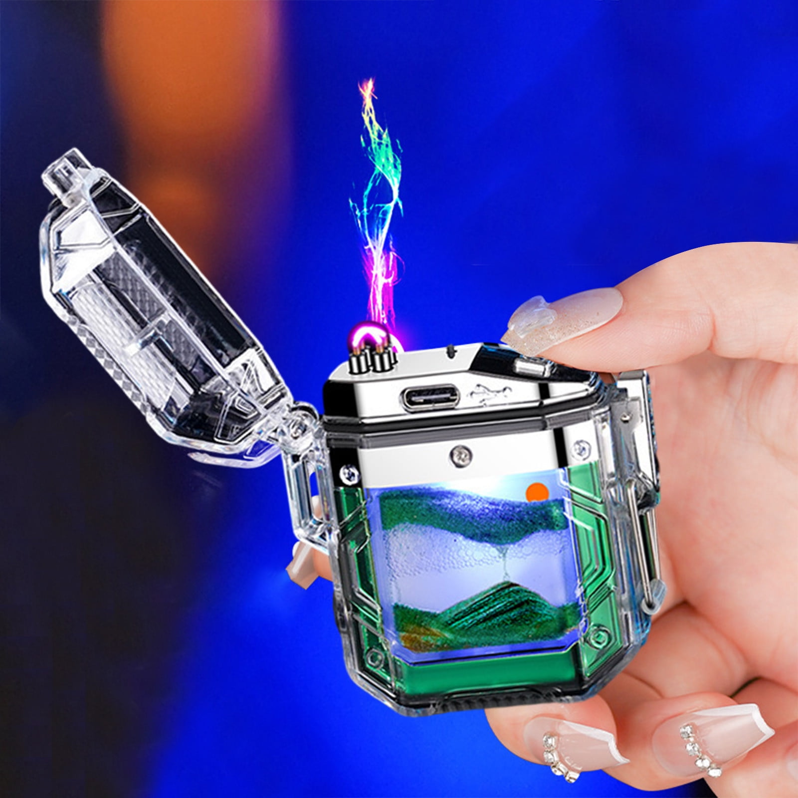 sruoe Rechargeable Lighter Pocket Lighters Value Pack Arc Lighters ...