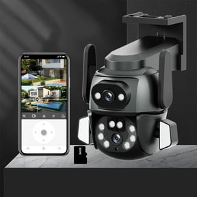 2K WiFi Security Camera, 3MP Ultra HD, Indoor/Outdoor, Night Vision ...