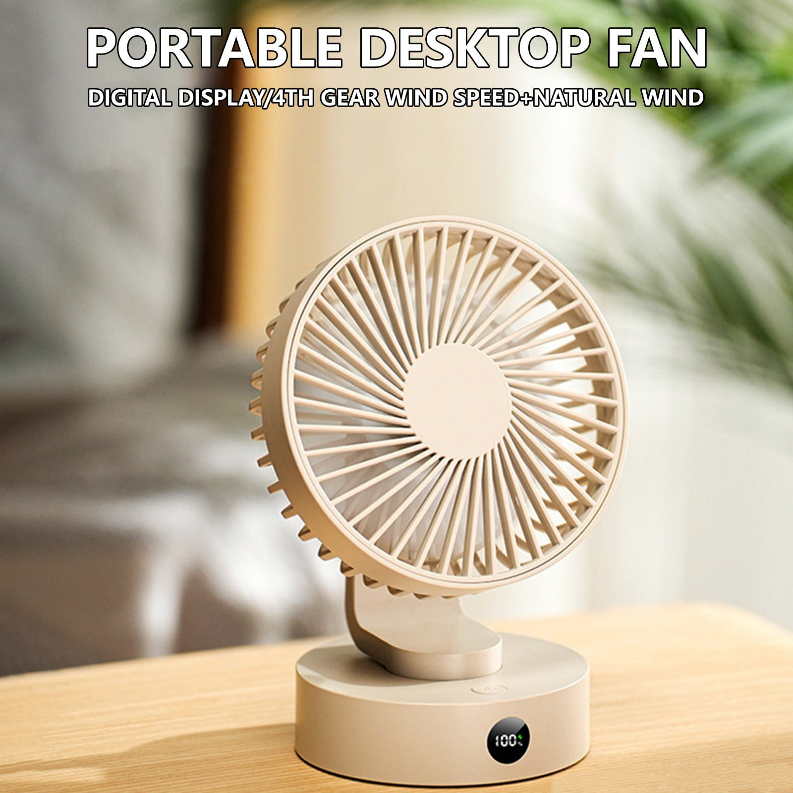 sruoe Small Tabletop Fan, Desk Fan, Table Top Fan, Desktop Fan ...