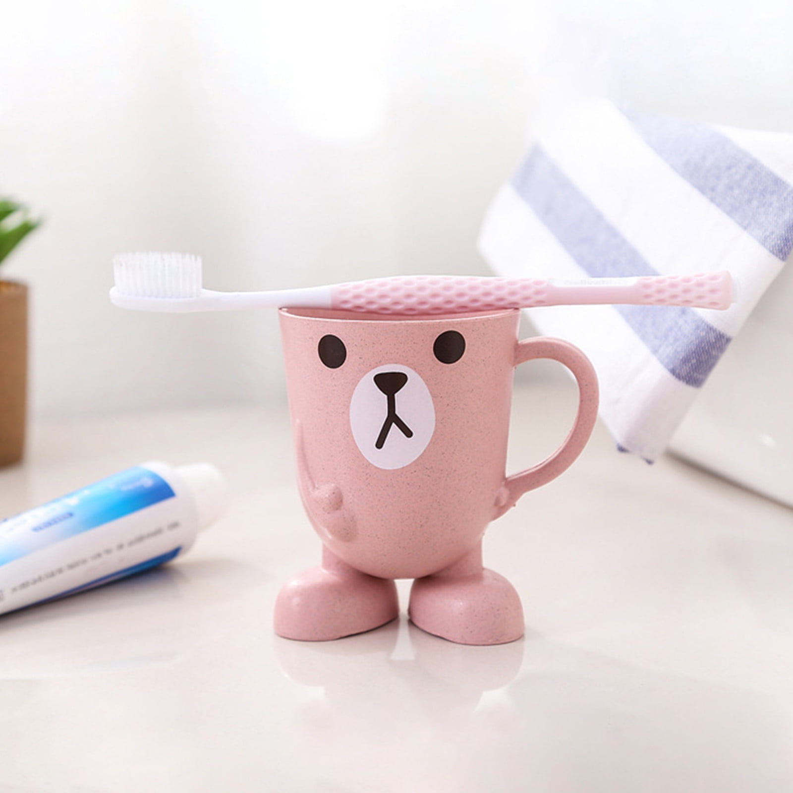 sruoe Toothbrush Cups for Bathrooms, Mouth Wash Cup, Mouth Rinse Cup ...