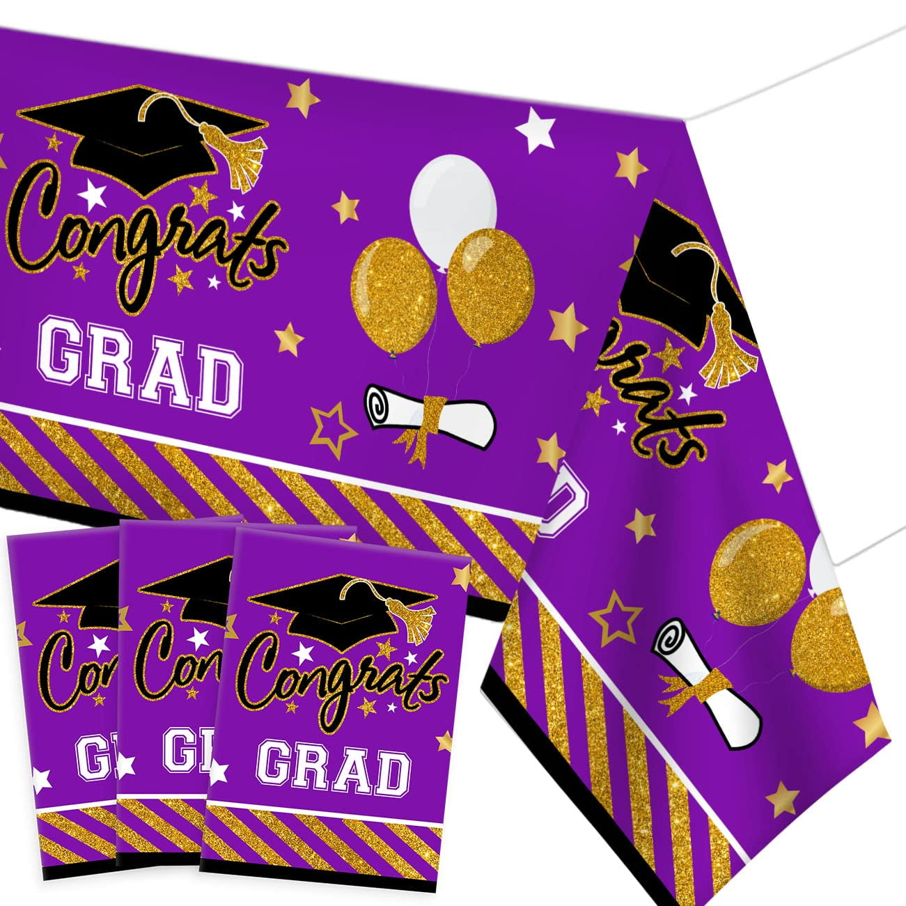 ssailue decor Graduation Decorations Class of BSL1 2025 Purple ...