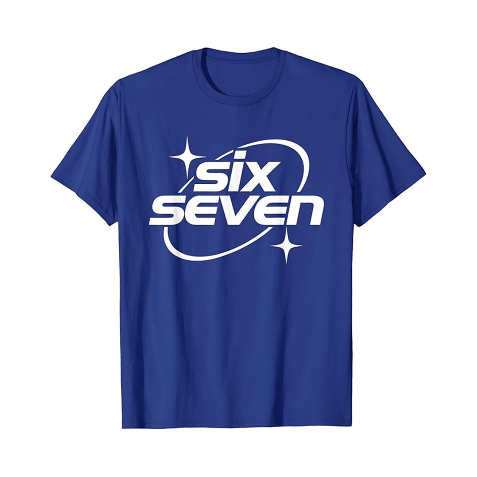 ssegi Funny Six Seven 67 Meme Tally Marks 6 7 Numbers T-Shirt,Blue ...