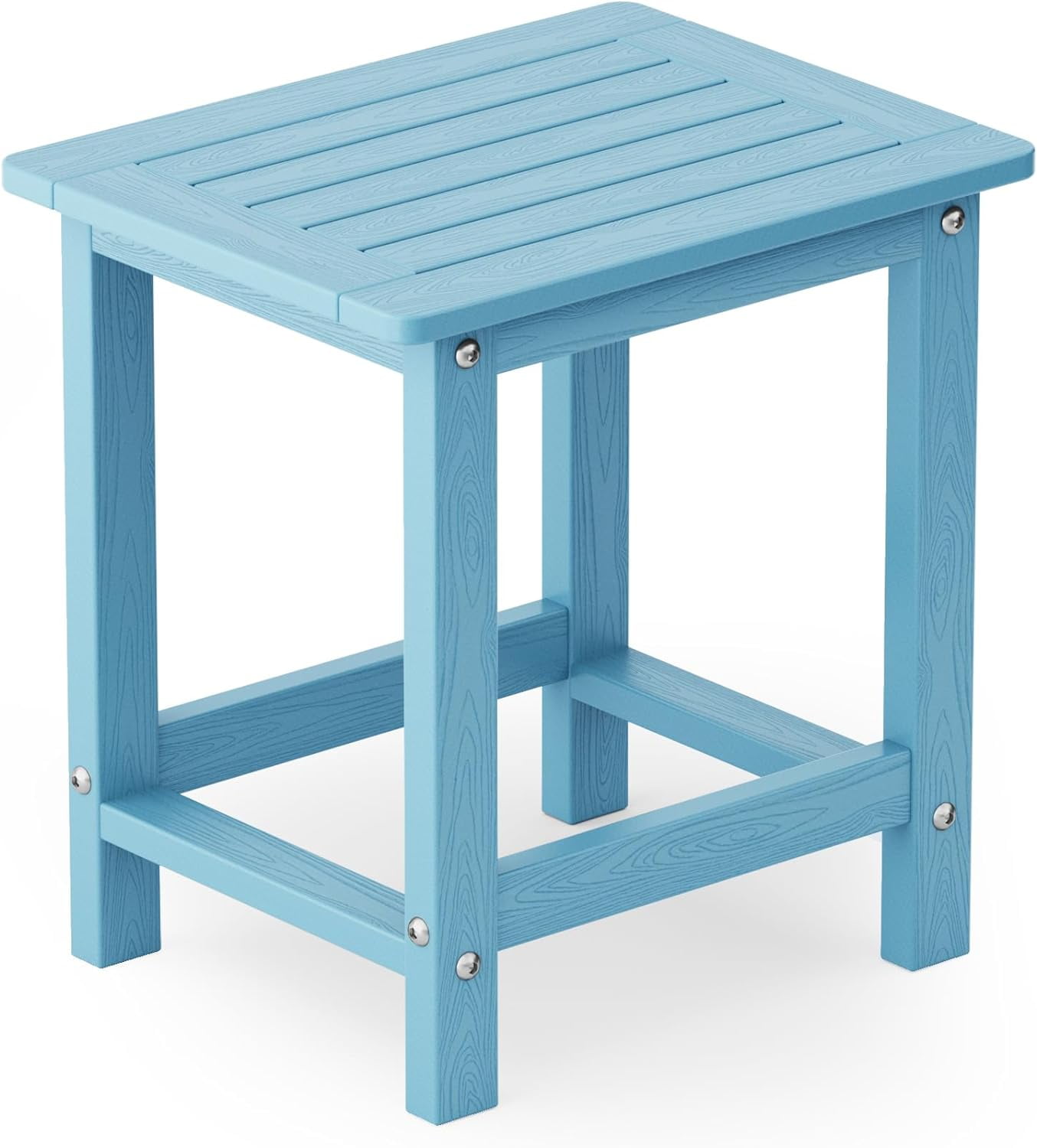 ssybab Outdoor Side Table for Patio: 16" HIPS Weather - Resistant ...