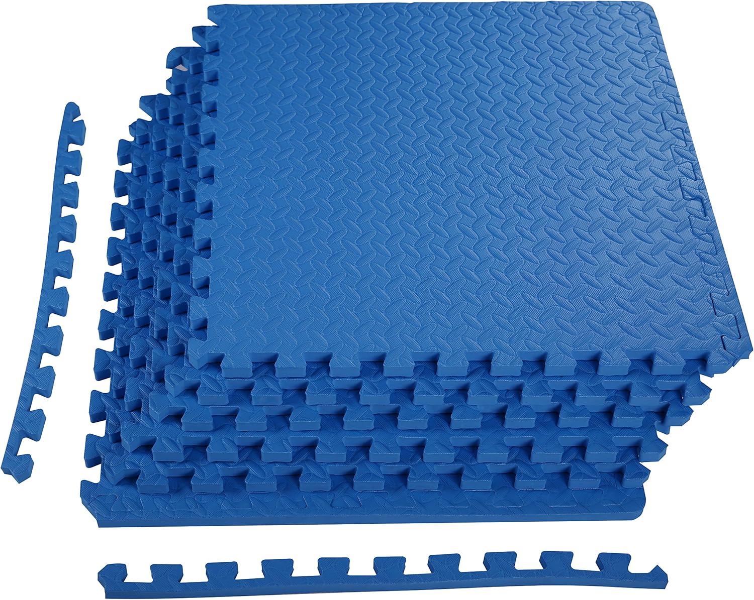 ssybab Puzzle Exercise Mat with EVA Foam Interlocking Tiles for MMA ...