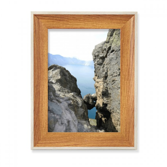 st seam desktop wooden photo frame display picture art painting ...