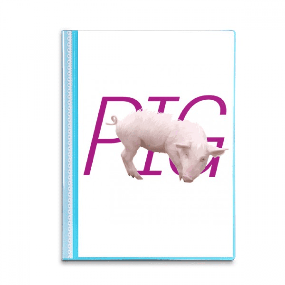 sta food pork face meat book sheet protectors portfolio binder folder ...