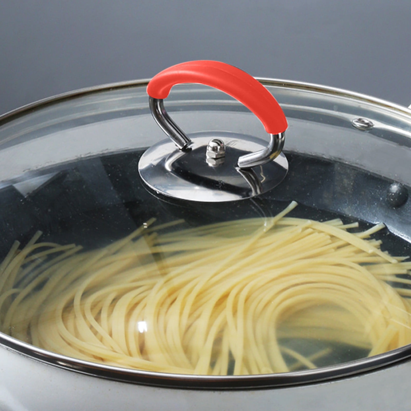 stainless Steel Lid Handle, Secure Grip Lid Cap, Heat Resistant ...
