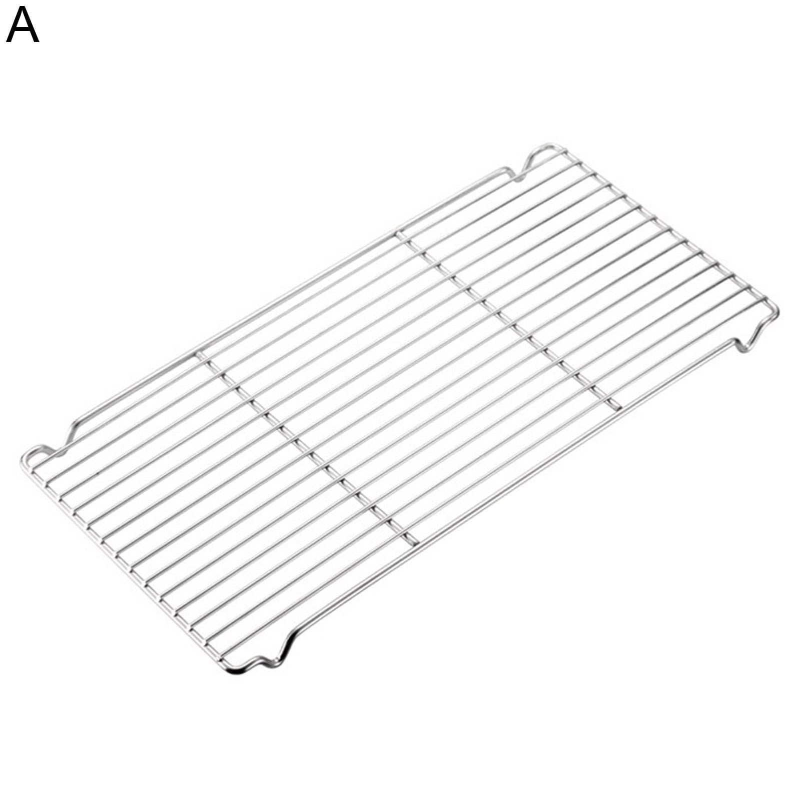 stainless steel BBQ Grill Meshes Oven Net Wire Steaming Kebab Barbecue ...