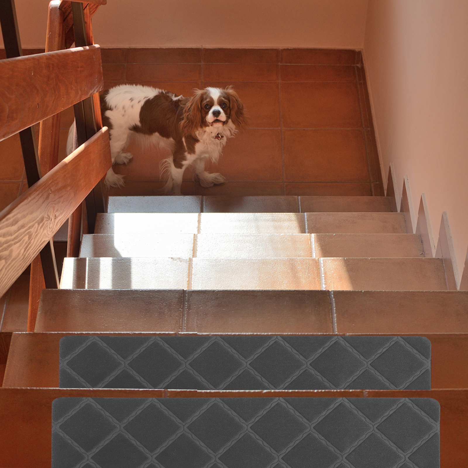 stair carpet,4pcs Stair Carpet Self Sticking Indoor Outdoor Stair ...