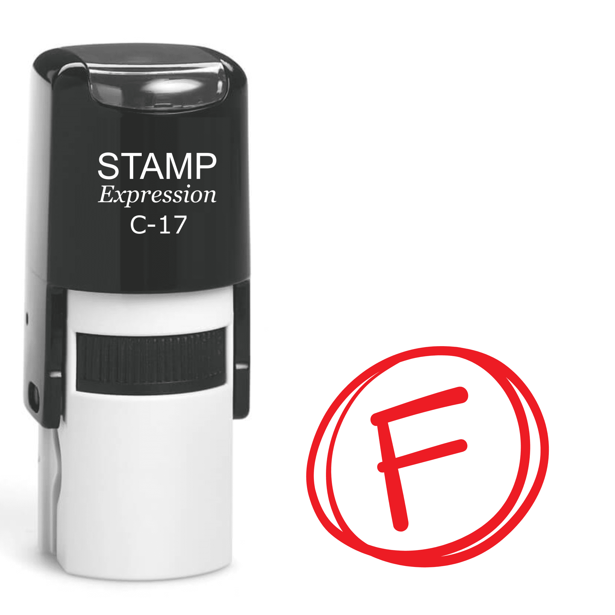 stampexpression - F Grade Self Inking Rubber Stamp - Red Ink (A-62680 ...