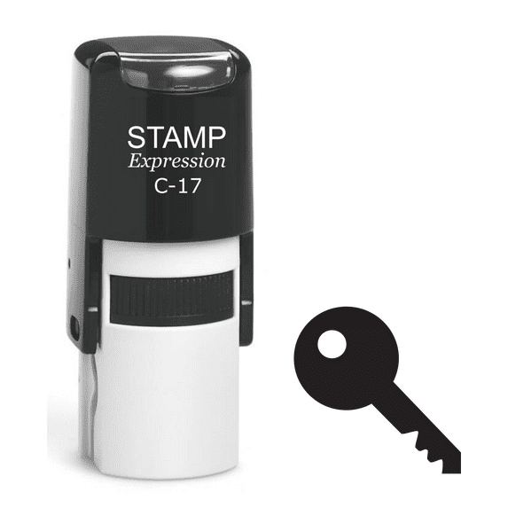 stampexpression - Key Self Inking Rubber Stamp - Black Ink (A-61322 ...