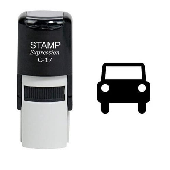 stampexpression - Off-Road Car Self Inking Rubber Stamp - Black Ink (W ...
