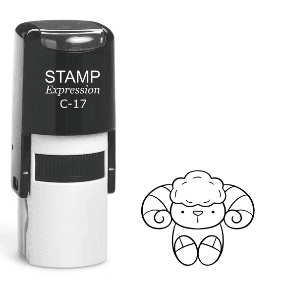 stampexpression - Ram Self Inking Rubber Stamp - Black Ink (A-62182 ...