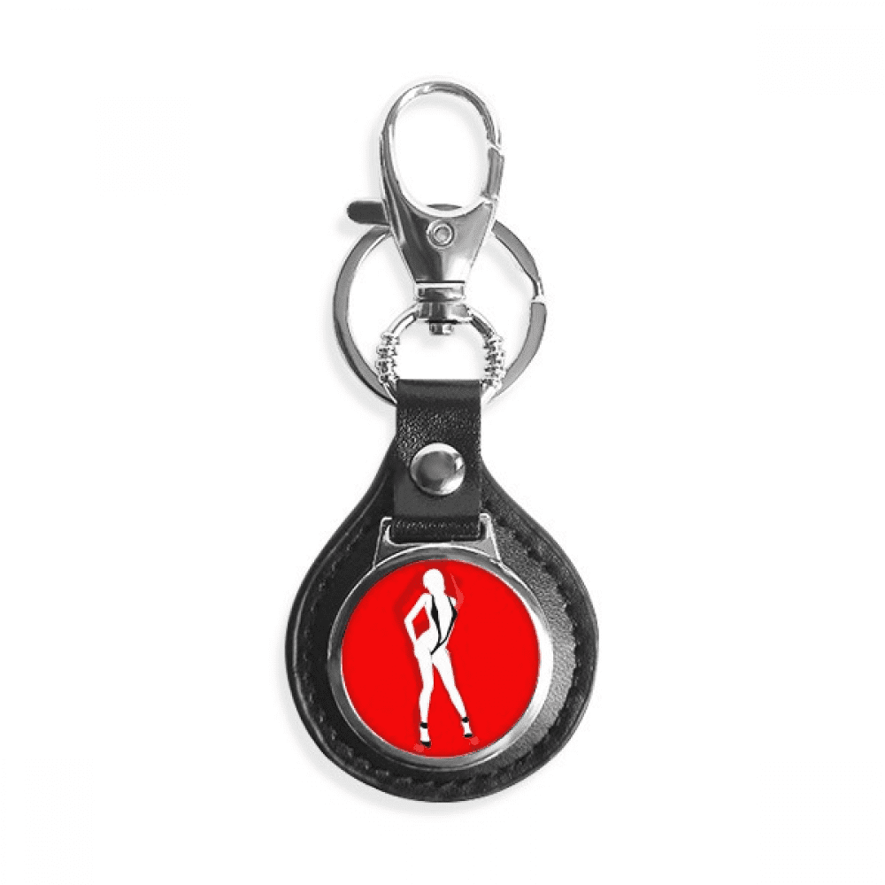 stand bikini beauty woman key link chain keyholder finder hook metal ...
