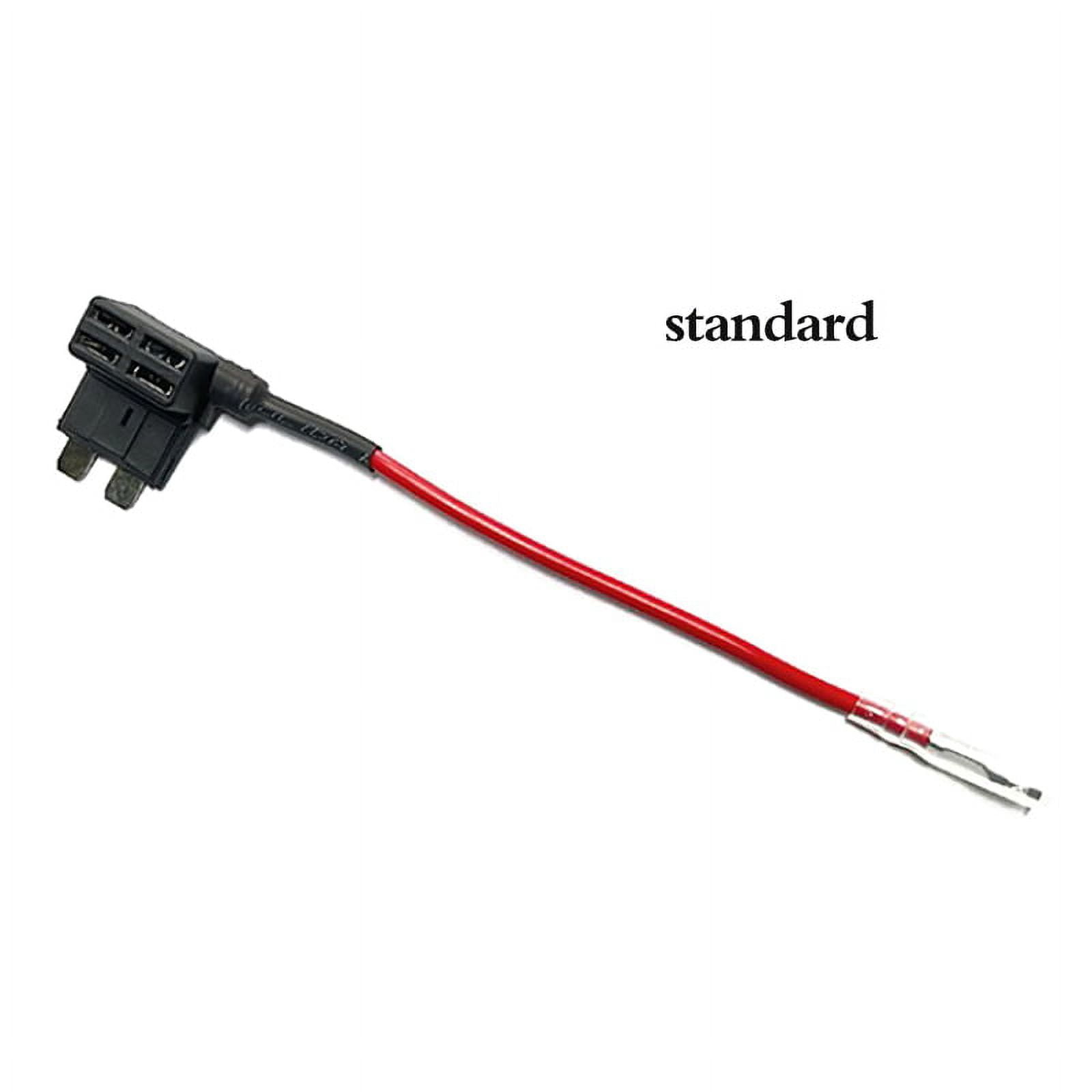 (standard) 12V Fuse Holder Add-a-circuit TAP Adapter Micro Mini ...