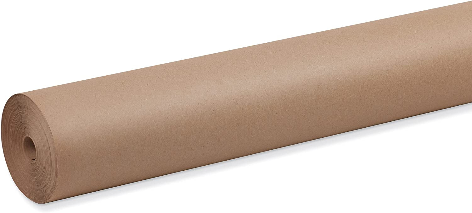 staple 5850 Kraft Wrapping Paper, 48" x 200 ft, Natural - Walmart.com