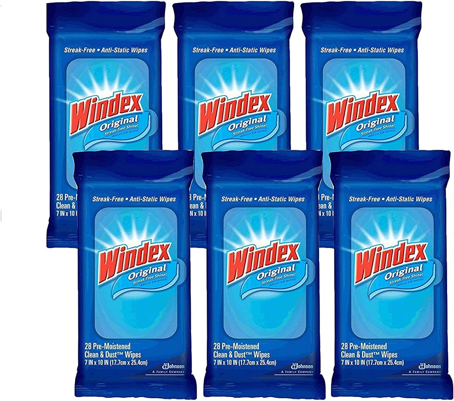 staple 70232 Original staple Glass & Surface Wipes 28 Count - Walmart.com