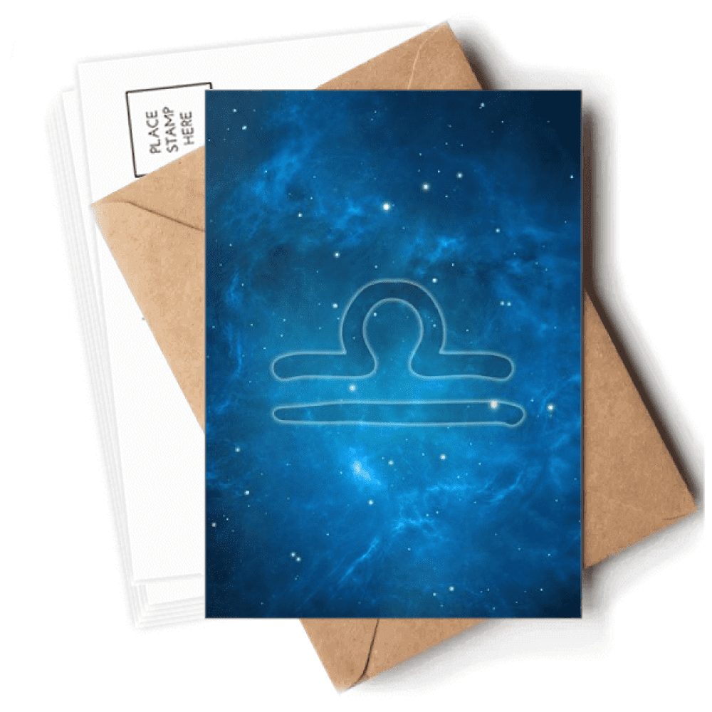starry night zodiac constellation Postcards Envelopes Blank Note Cards ...