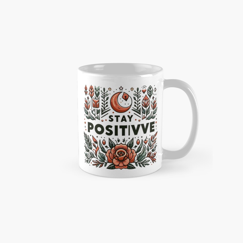 stay positive bro Classic Mug - Walmart.com