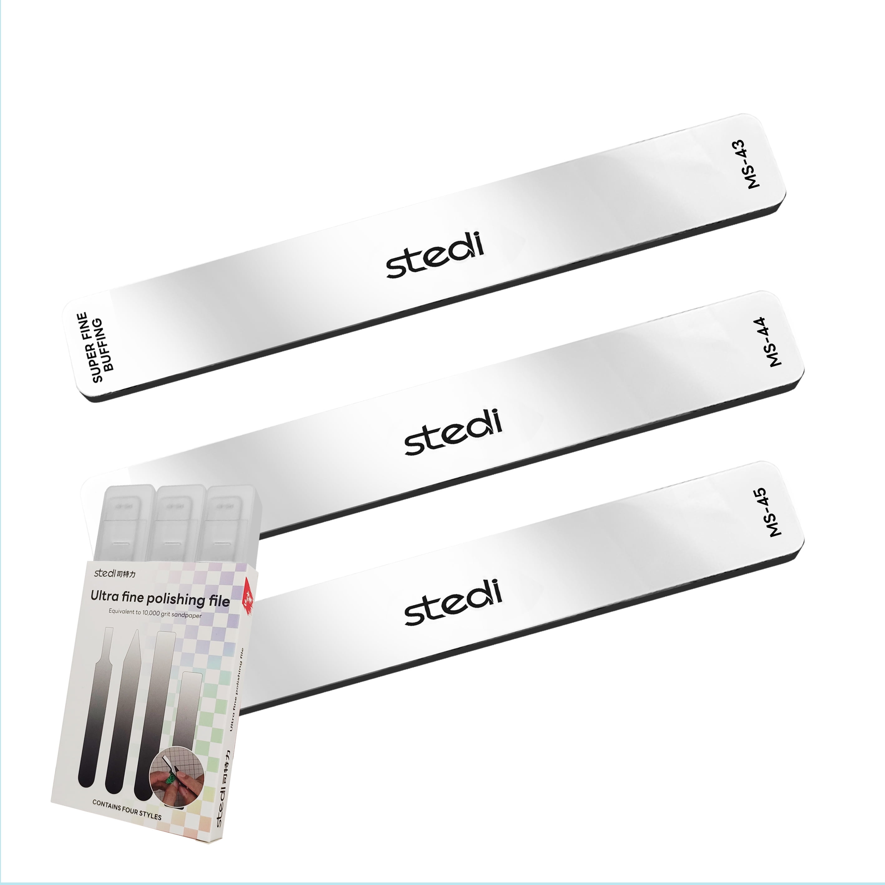 stedi Hobby Model Polishing Tools 3 PCS, Ultimate Precision Glass ...