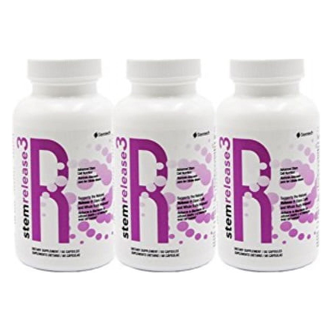 Free Shipping! Stemtech Stemrelease3 60 Capsules, 3-Pack Support ...