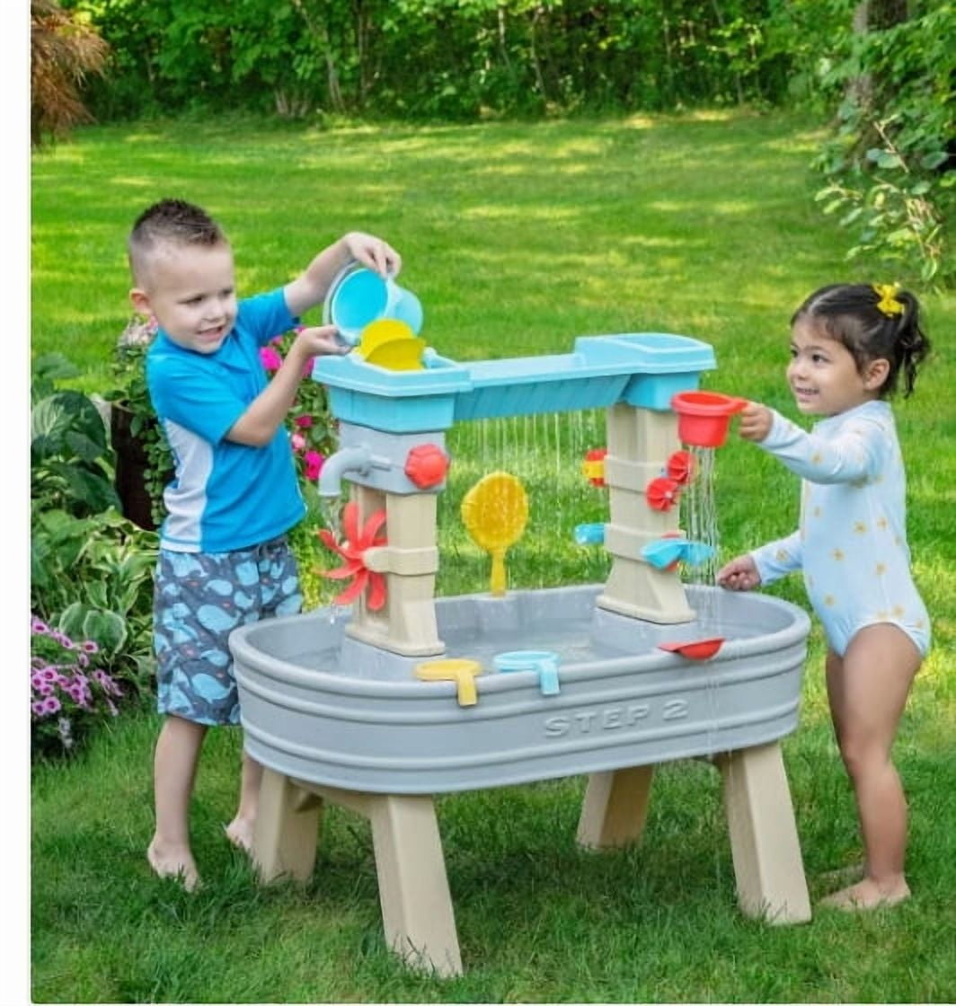 Step2 Rain Showers and Flow Water Table, Outdoor Play for Toddlers ...
