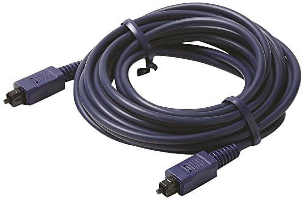 steren video / digital audio cable (optical) - 12 ft (t07799) category ...