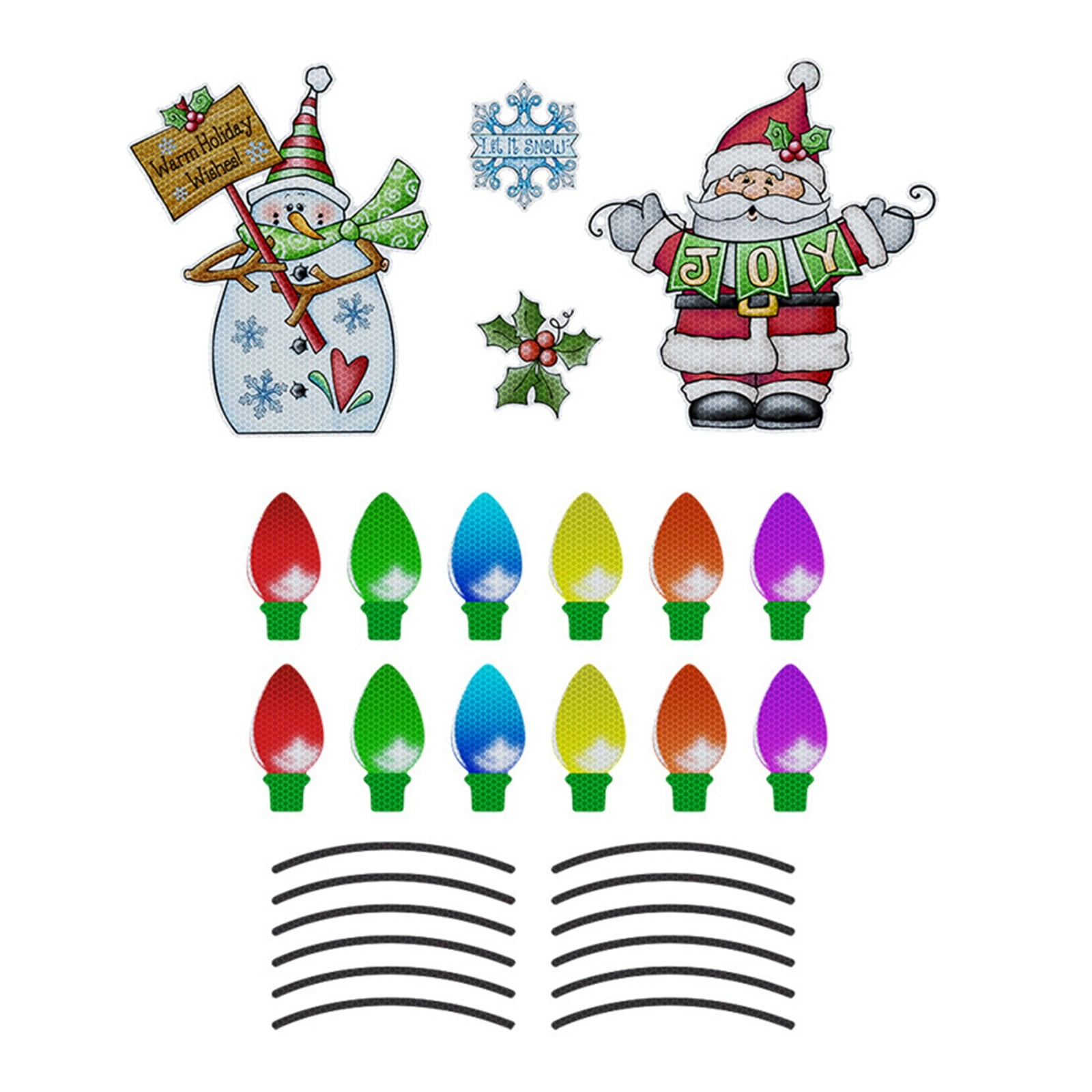 stickers y2k folders graduation stickers 2024 Christmas Santa Bulb ...