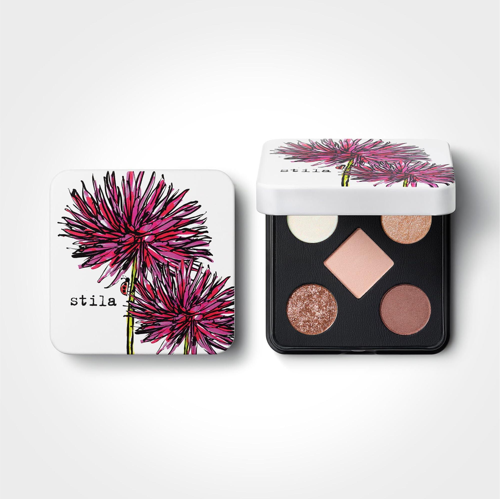stila Pocket Play Eye Shadow Palette | 5 Silky Powder Shades for Eyes ...