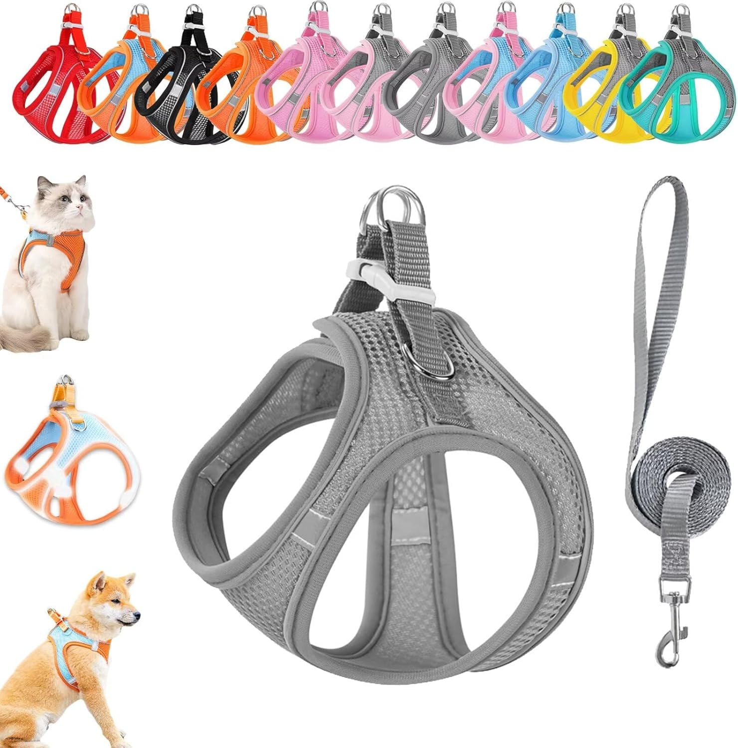 stimulicat cat harness Cat Harness and Leash Set, Emotional Support Cat ...