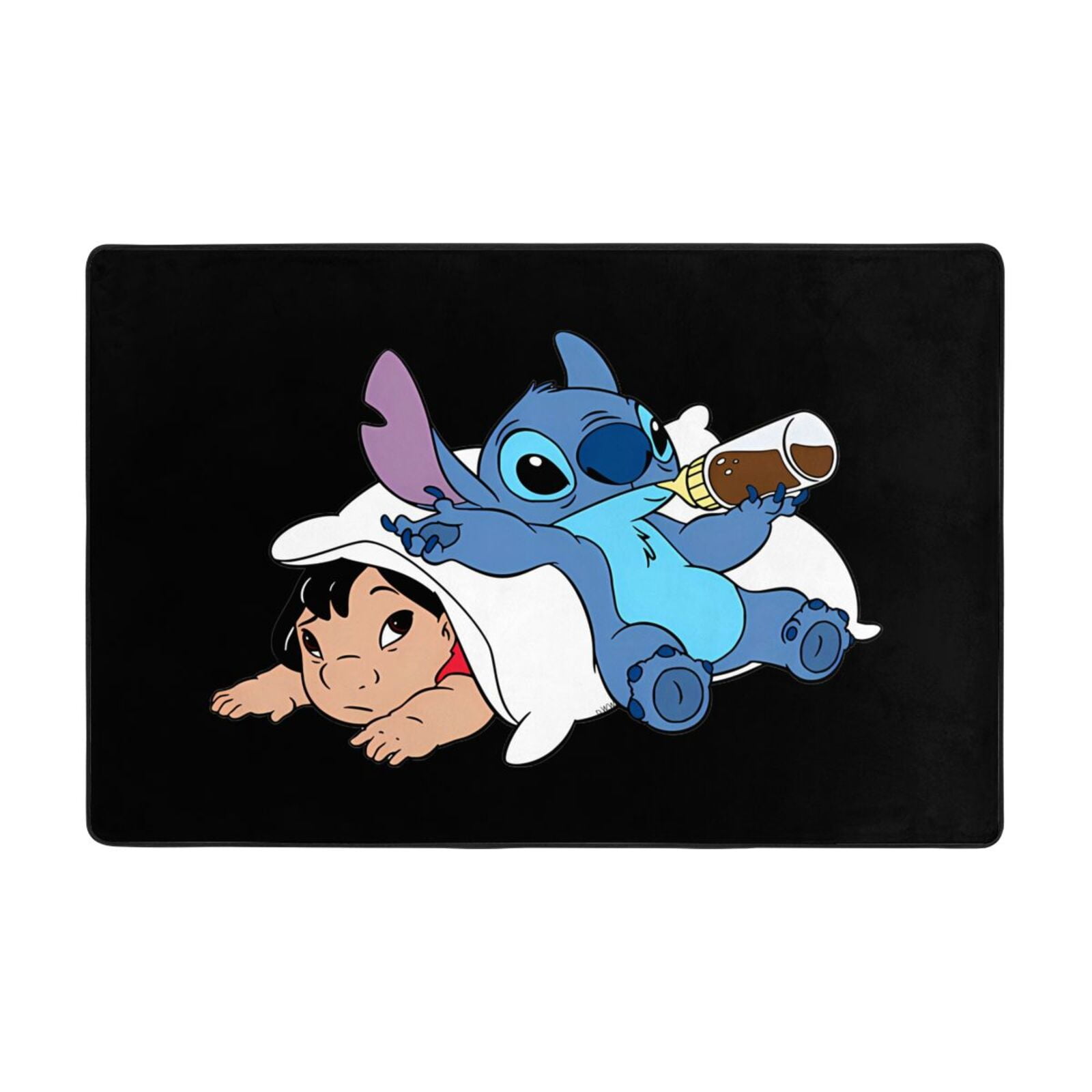 stitch Gamer Rug Room Non-Slip Gaming Rug Cool Graffiti Gaming Carpet ...