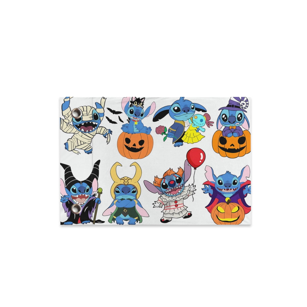 stitch Halloween Thanksgiving Double-sided Flag Multiple Sizes Double ...