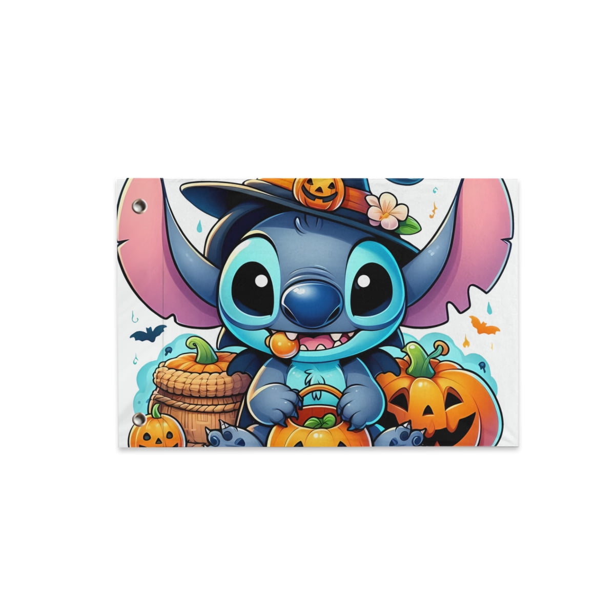 stitch Halloween Thanksgiving Double-sided Flag Multiple Sizes Double ...