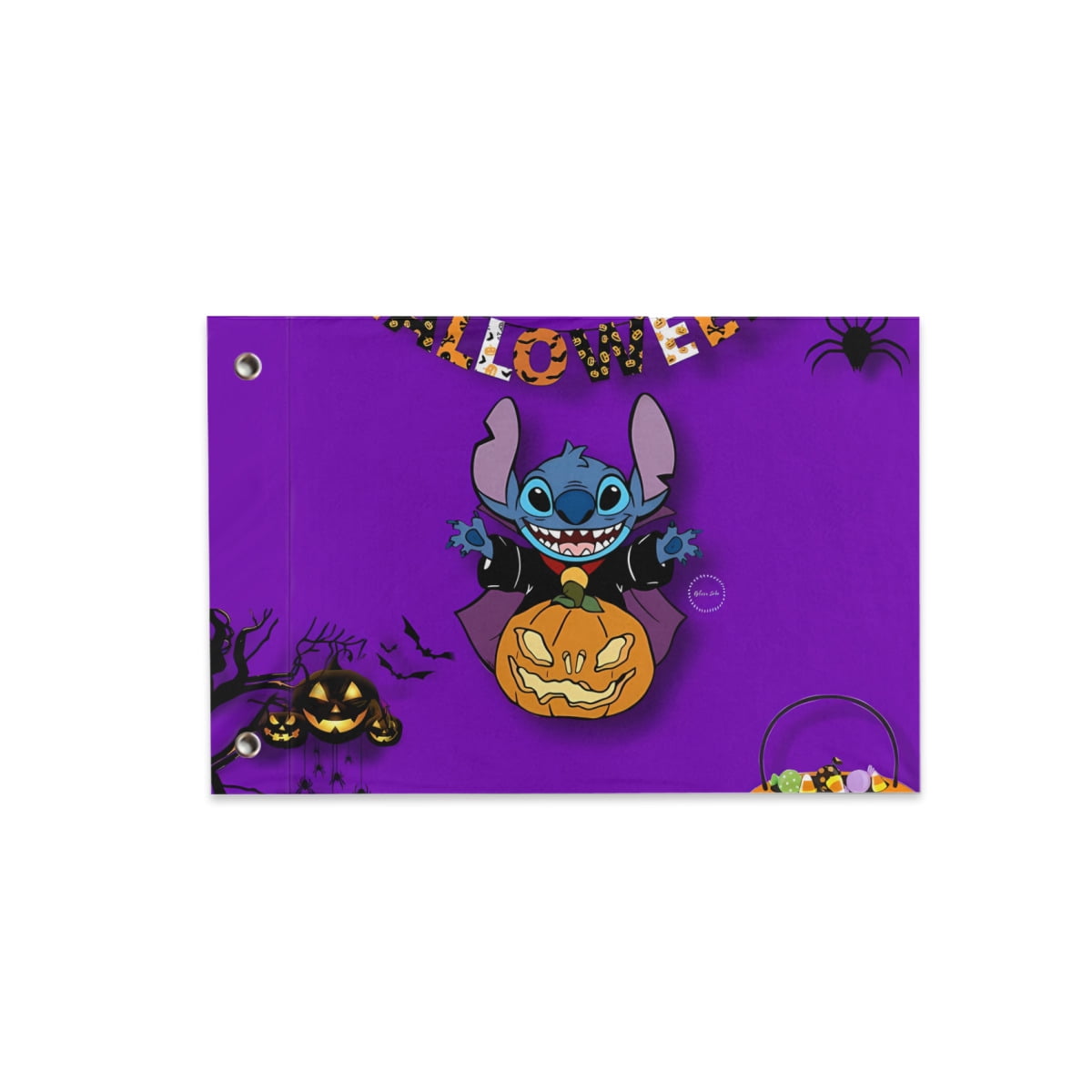 stitch Halloween Thanksgiving Double-sided Flag Multiple Sizes Double ...
